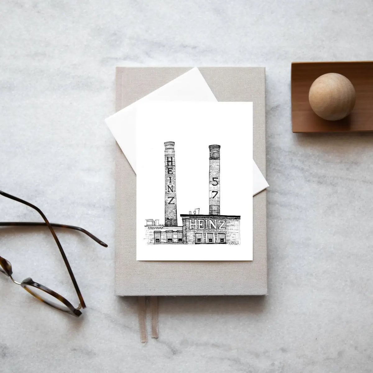 Heinz Smoke Stacks - Note Card – Otto Finn
